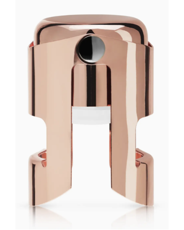 Viski Copper Plated Heavyweight Champagne Stopper – Story in a Bottle Wines